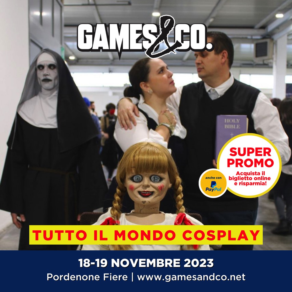 Games&Co. | Fiera Movies, Cosplay, Games, Comics Pordenone